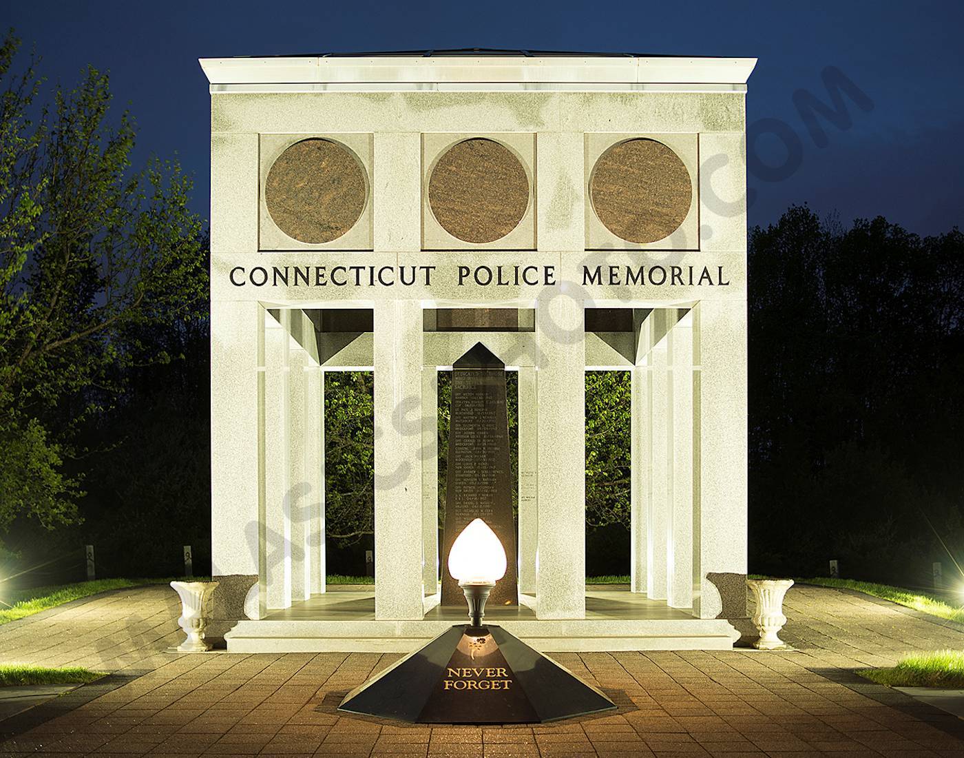 Connecticut Law Enforcement Memorial | About CTPAC | CTPAC